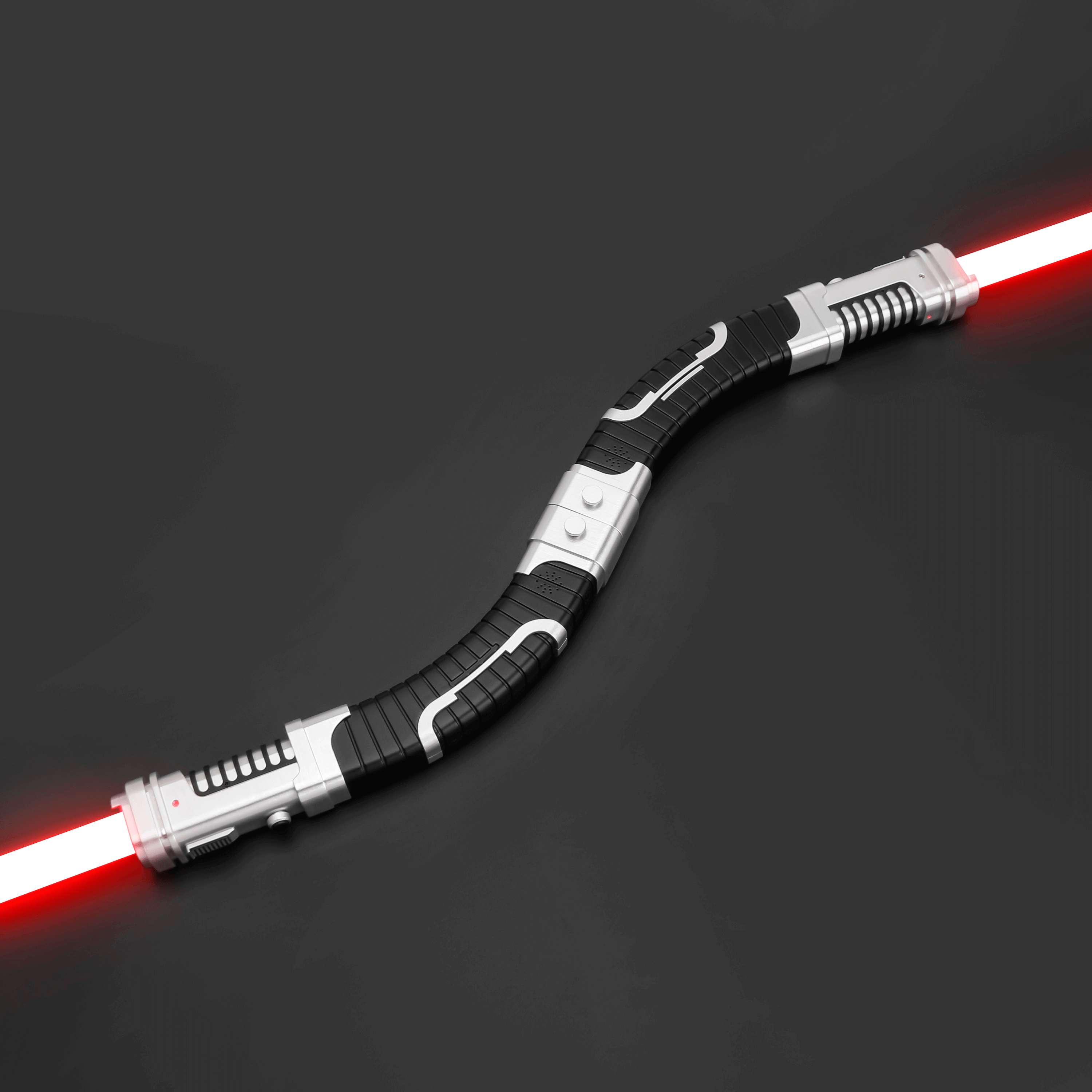 Ventress Double-Bladed Lightsaber | Curved Hilt – Novasaber