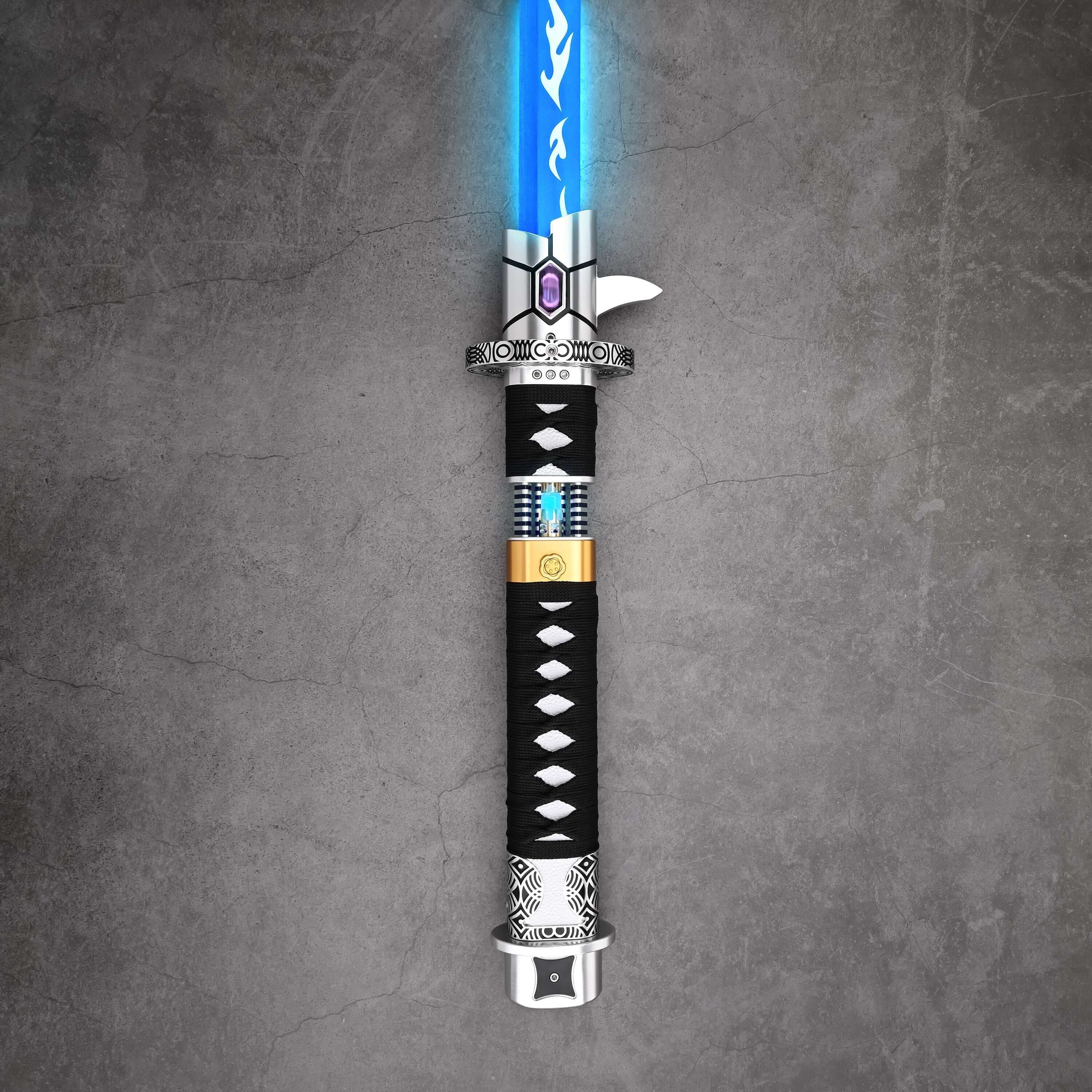Crystal Katana Energy Blade – Light Up Your Collection – Novasaber